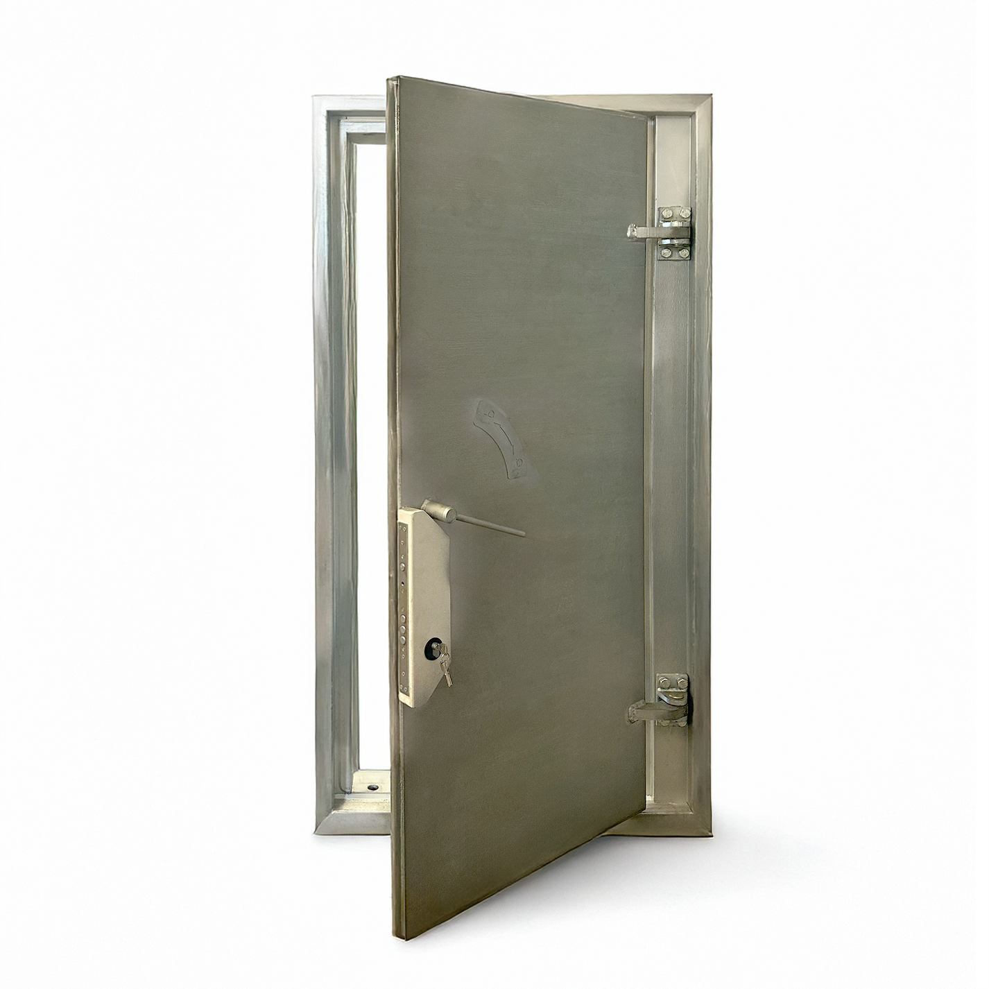 Israeli Blast-Proof Safe Room Door - 1" Thick Steel – BombShelterSupply.com